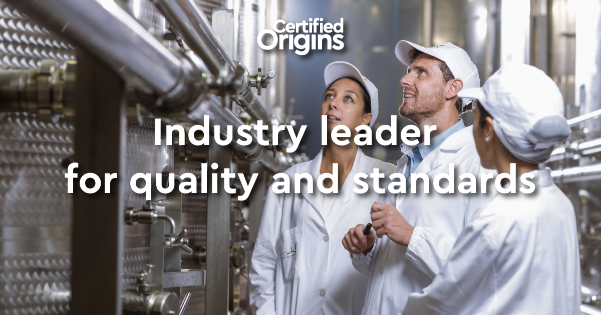 Certified Origins - Quality and Standards